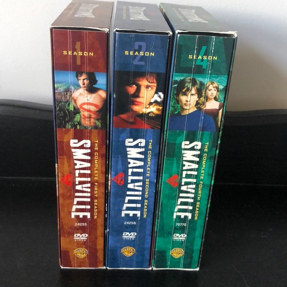 Media | Smallville Dvd Sets Seasons 124 | Poshmark